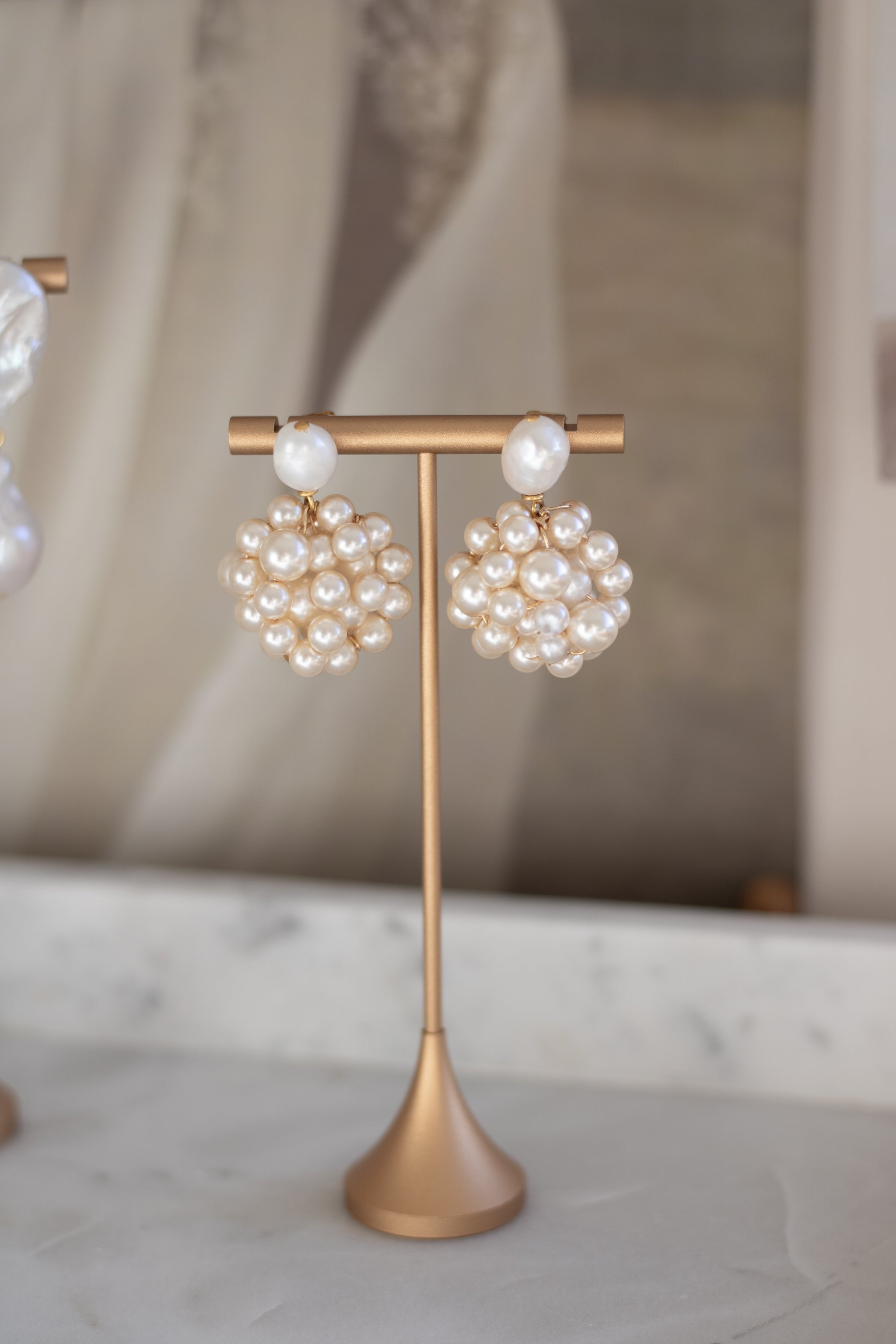 Lennon Drops | pearl clusters