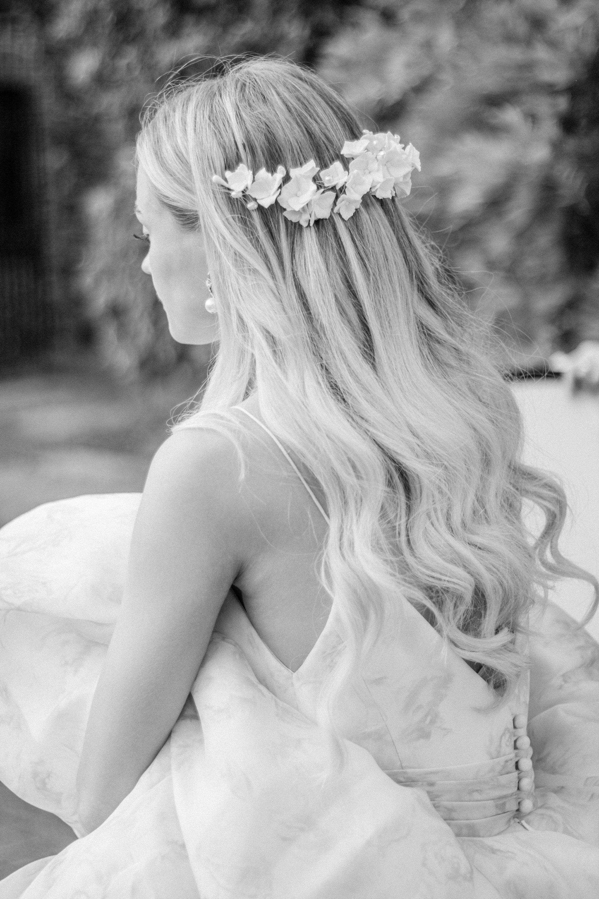 TRESOR | clay headpiece - Megan Therese Couture