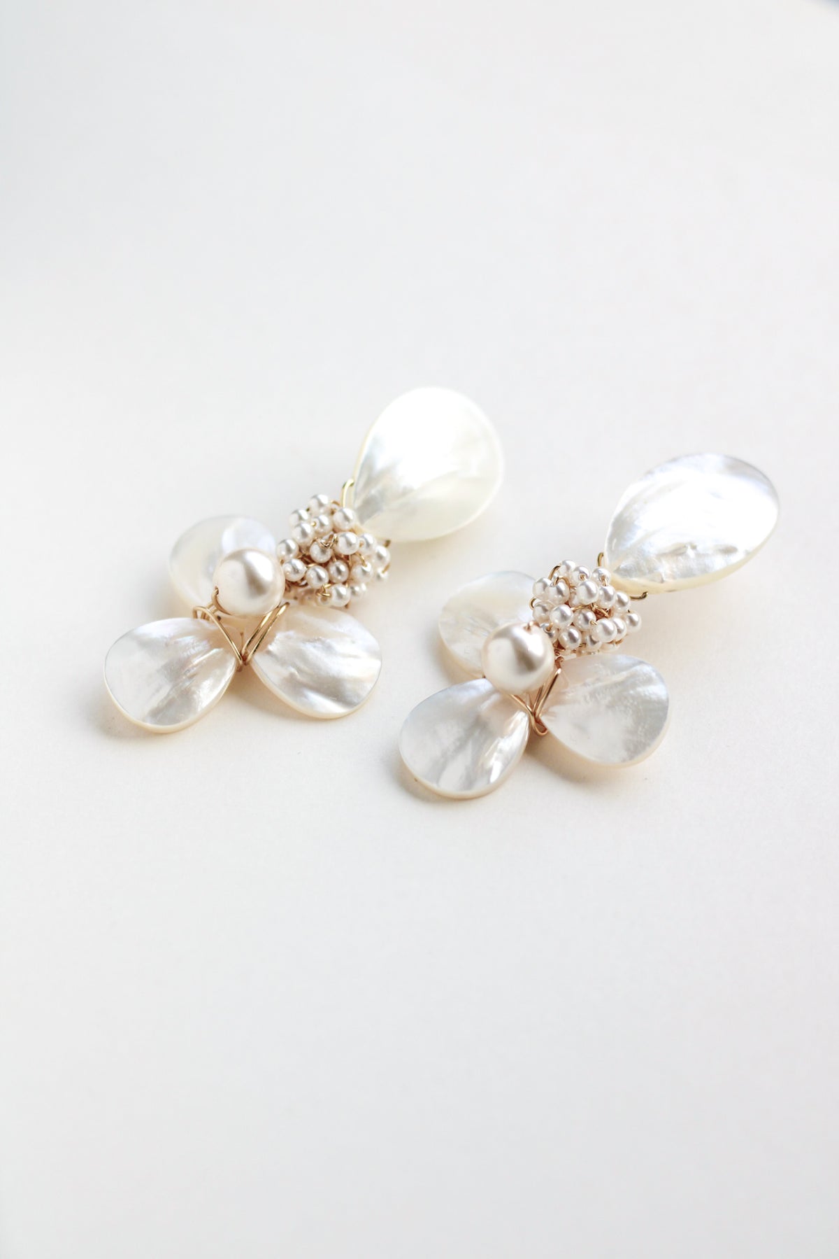 HARPER | pearl chandeliers - Megan Therese Couture